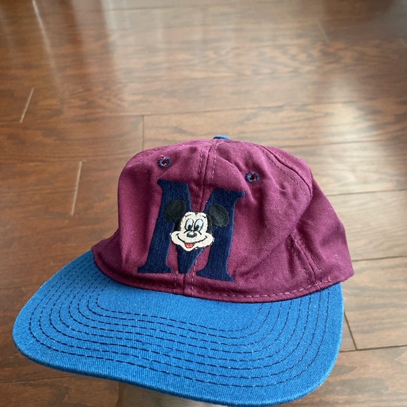 Disney | Accessories | Vintage 99s Disney Mickey Mouse Snapback Adult ...